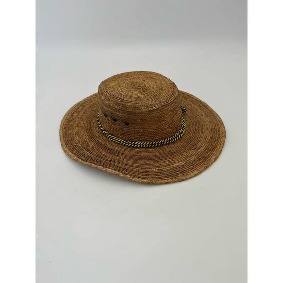 Sombrero | Accessories | Sombrero Hat Mens Brown Lattice Palm Straw ...
